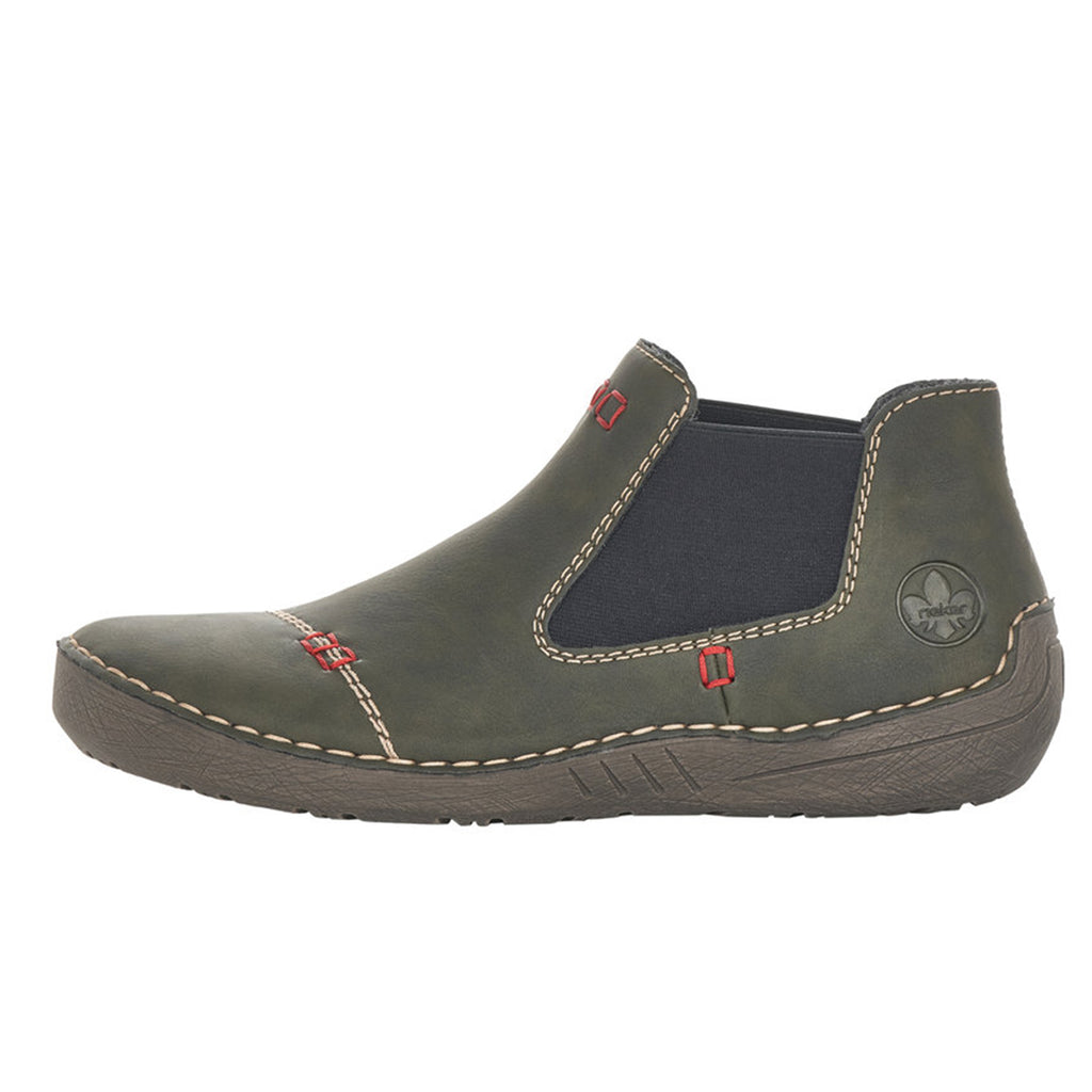 Ghete Rieker 52590-54 Green – Pantofi Bizon